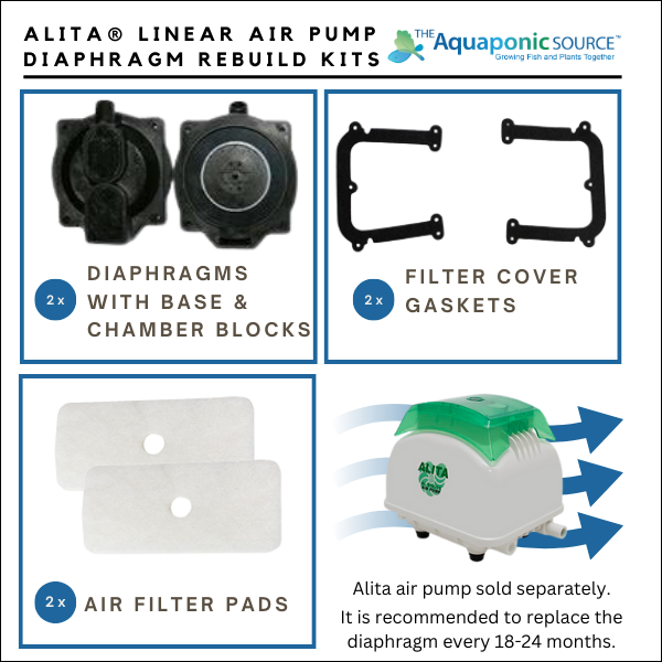 Dirt Bike Tire Tube 2.75-14 Air Pump Rebuild Kit For Aqua-Aire AA500 ...